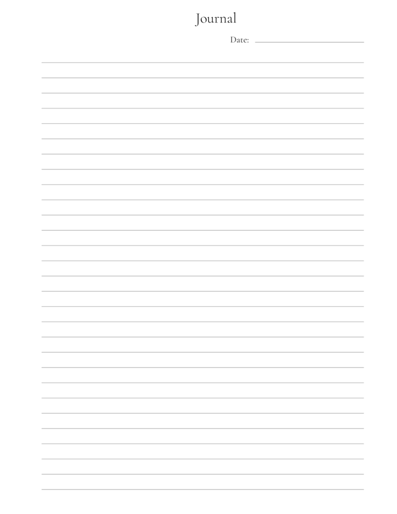 A Free 8.5 x 11 Journal, Planner, & Reading Log for You to Download ...