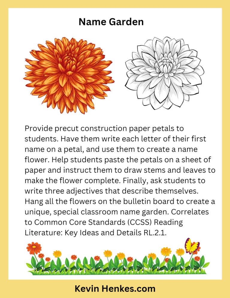 Chrysanthemum - A Picture Book by Kevin Henkes - An Anthem Against ...