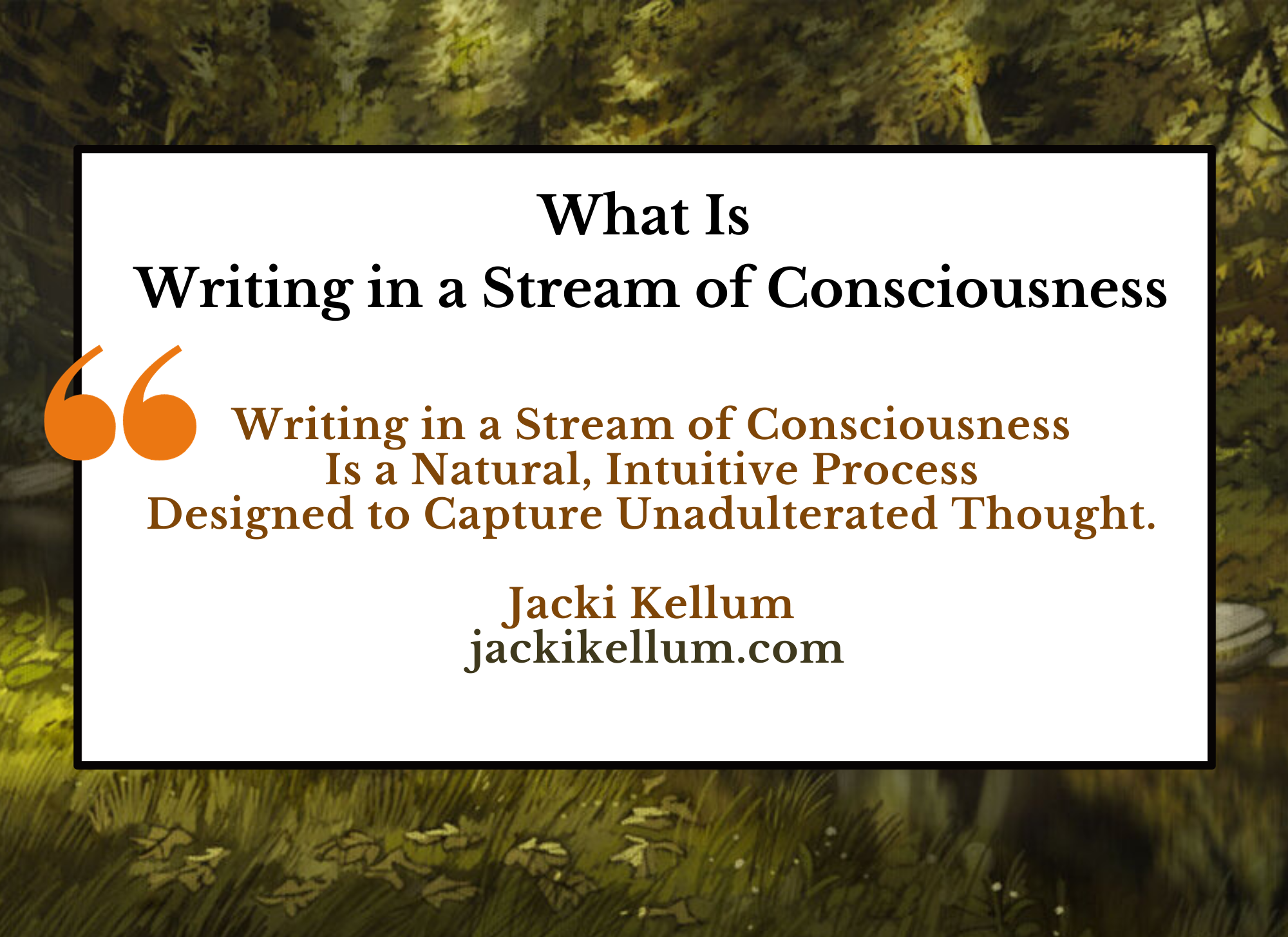 Free Memoir Writing Challenge Day 4 - Write in a Stream of ...