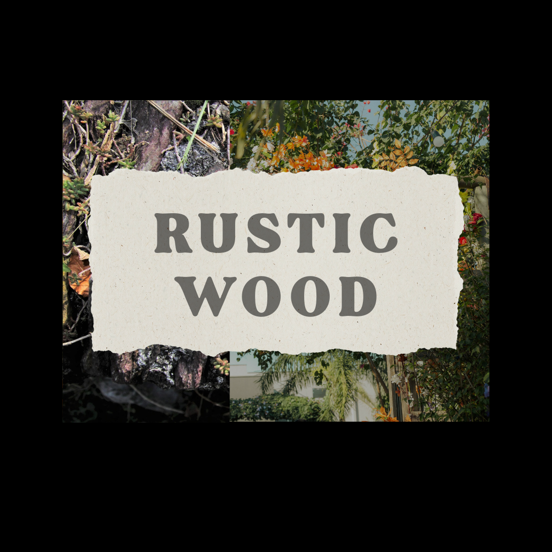 Rustic Wood Accents for Garden Arches, Furniture, etc. - Jacki Kellum